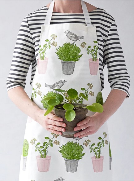 Flowers: Thornback & Peel - Cactus & Bird - 100% Cotton Apron
