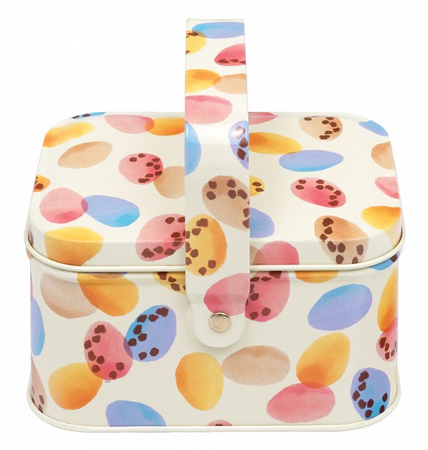 Novelty Tins: Emma Bridgewater - Egg tin with Handle