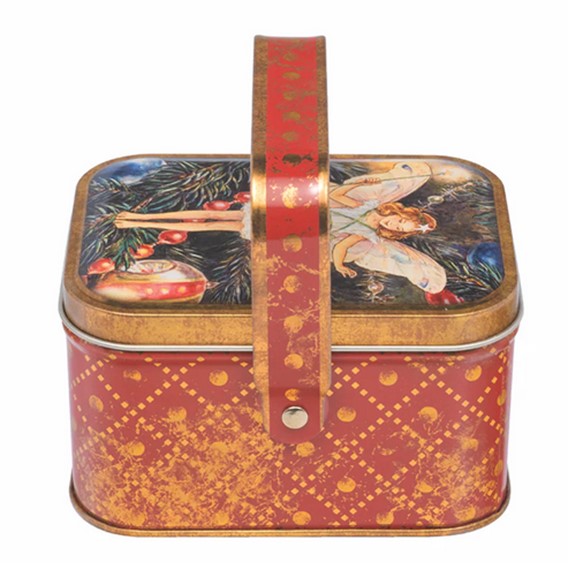Novelty Tins: Flower Fairy - Small Rectangle Tin with Handle