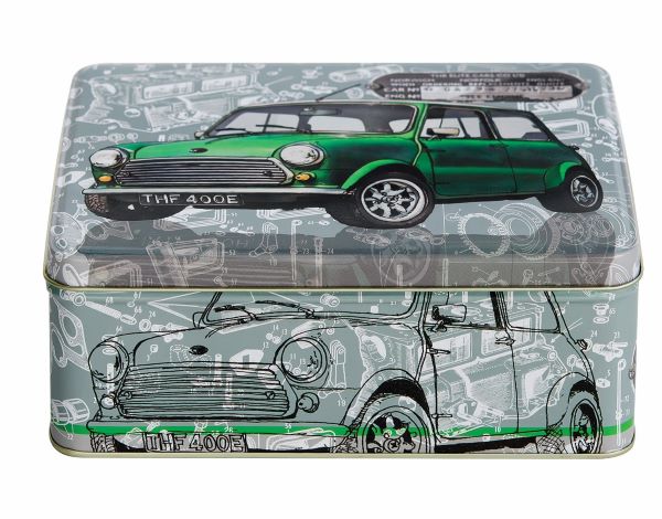 Novelty Tins: On Road - Green Mini - Deep Rectangle Tin