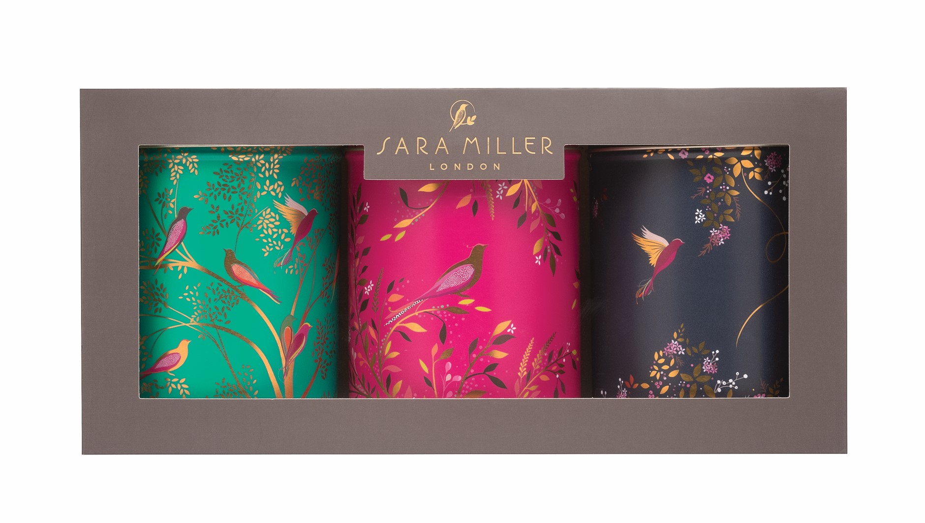 Chelsea: Sara Miller - Chelsea - Set of 3 Round Caddies