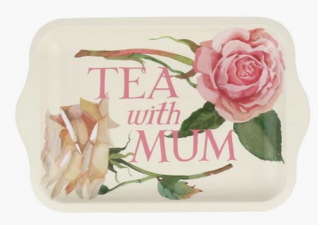 Flowers: Emma Bridgewater - Roses and Words - Small Tin Tray